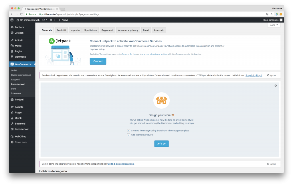 Creare un ecommerce con WooCommerce: la guida passo passo