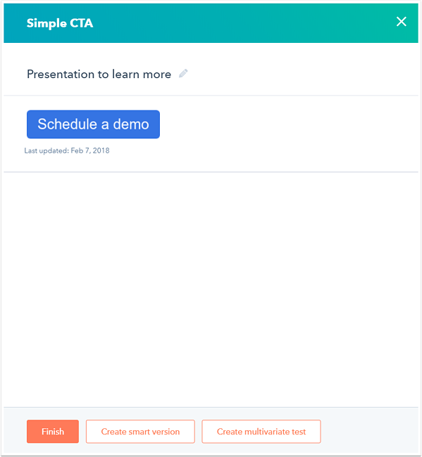 Come creare Call To Action (CTA) su HubSpot Come creare Call To Action (CTA) su HubSpot